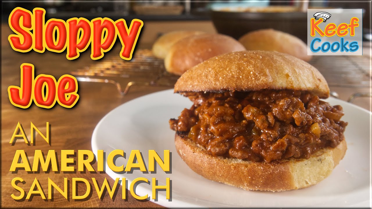 Sloppy Joes | Mince Beef and Tomato Loose Meat Sandwich - YouTube