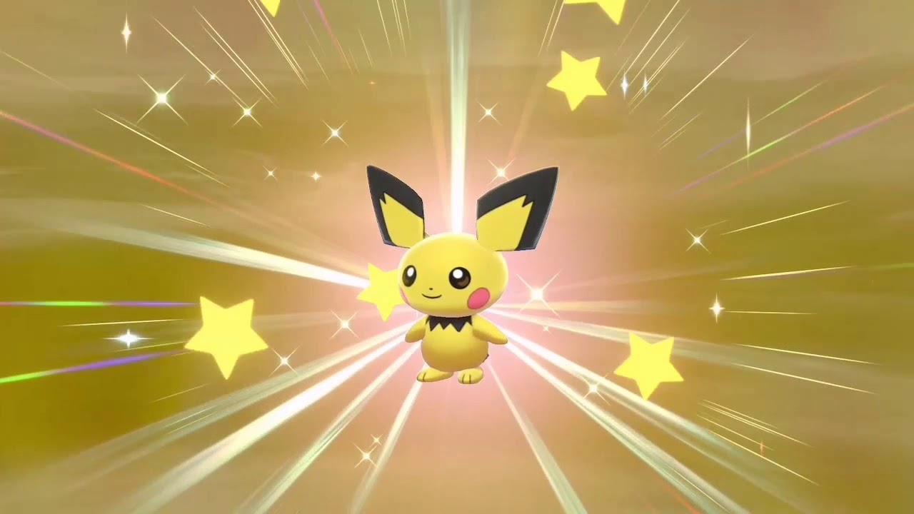 FIRST SHINY OF 2020 ⭐Shiny Pichu after 159 egg Hatches⭐ (+Evo & Dynamax ...