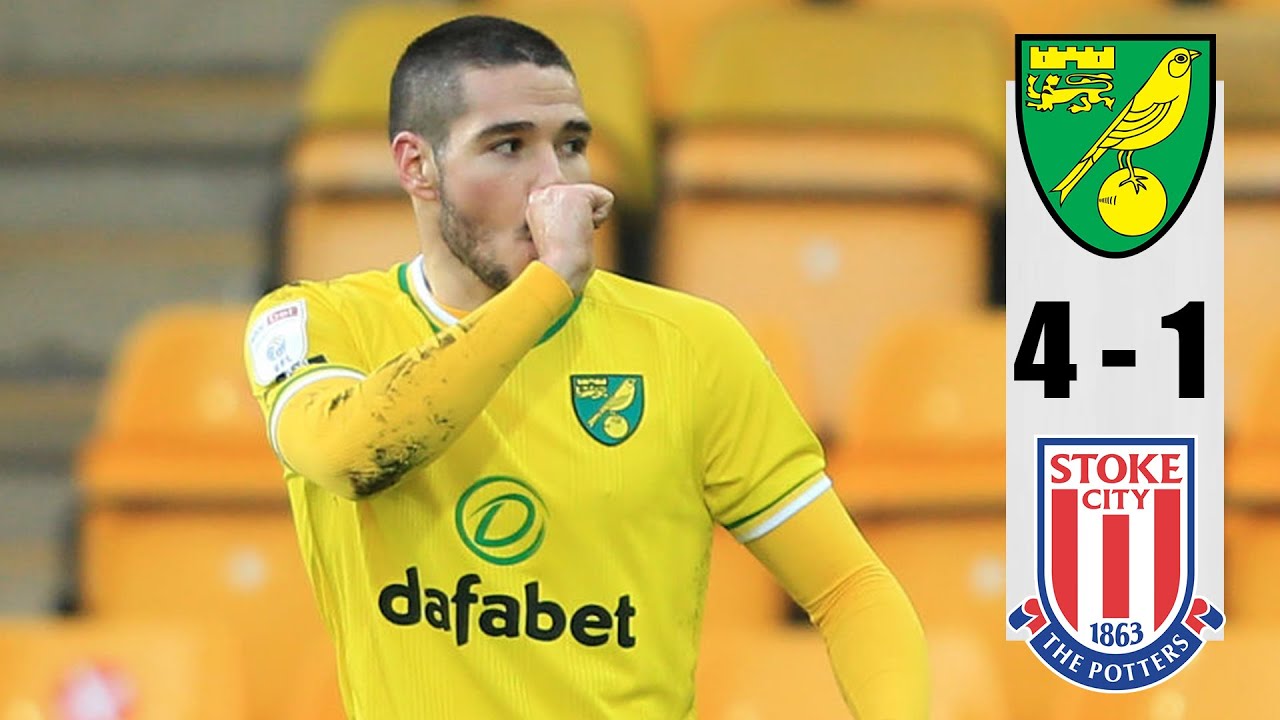Norwich vs Stoke City 4-1 All Goals & Highlights 13/02/2021 HD - YouTube