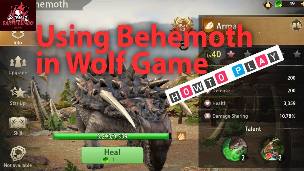 Wolf Game | Using Behemoths - YouTube