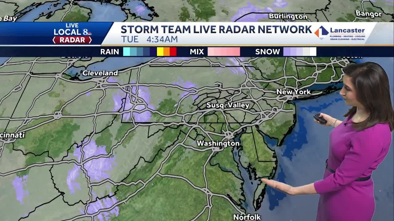 IMPACT: Blowing & drifting snow, gusts to 40 mph in south-central ...