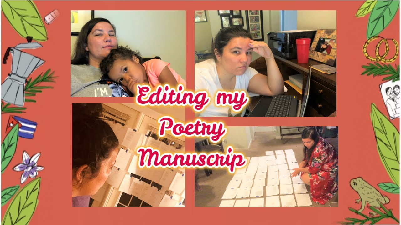 Editing Vlog: Editing my Poetry Manuscript - YouTube