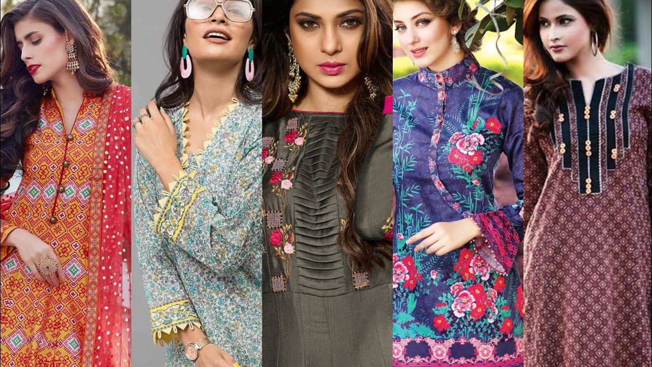 Beautifull & Top Trendi 50 Neck Designs Ideas Images - YouTube