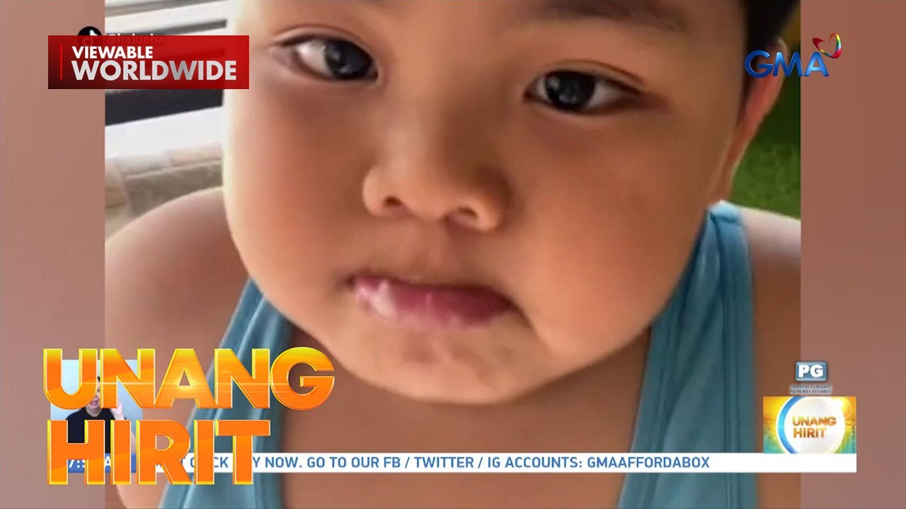 Bulilit of the Day — Baby Paolo | Unang Hirit - YouTube