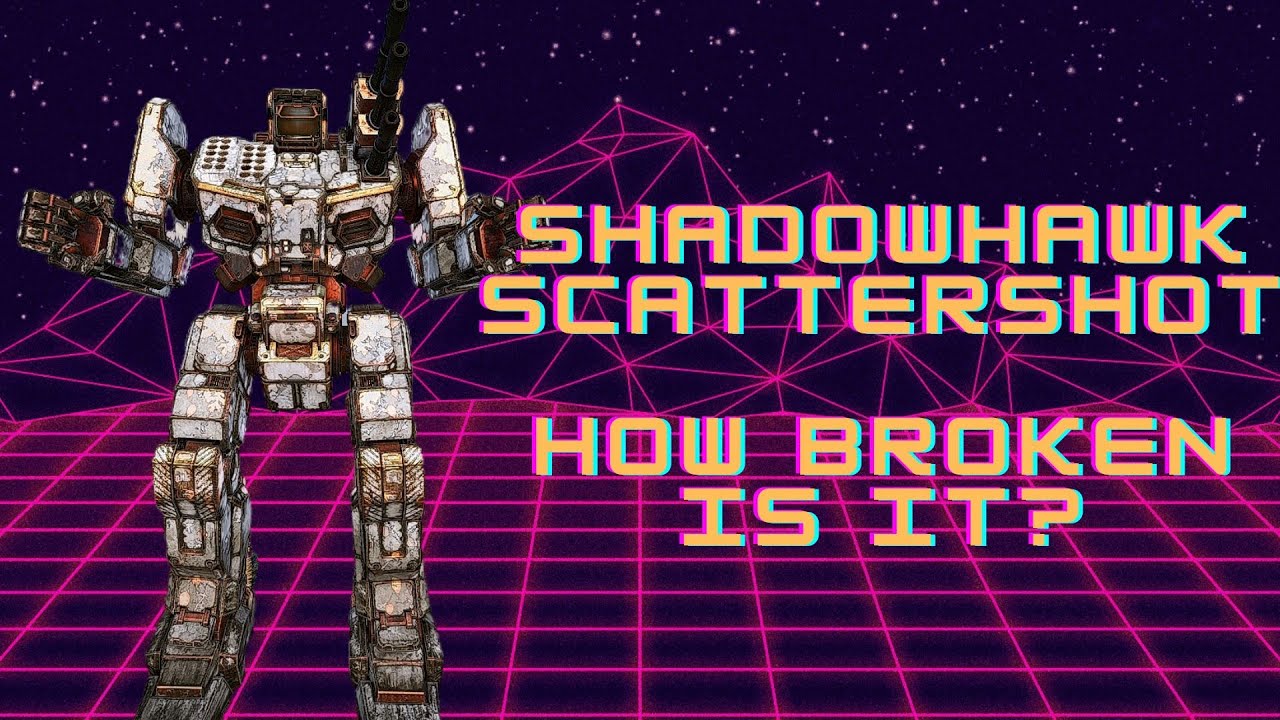Legendary Shadowhawk - Scattershot. MechWarrior Online (MWO). - YouTube