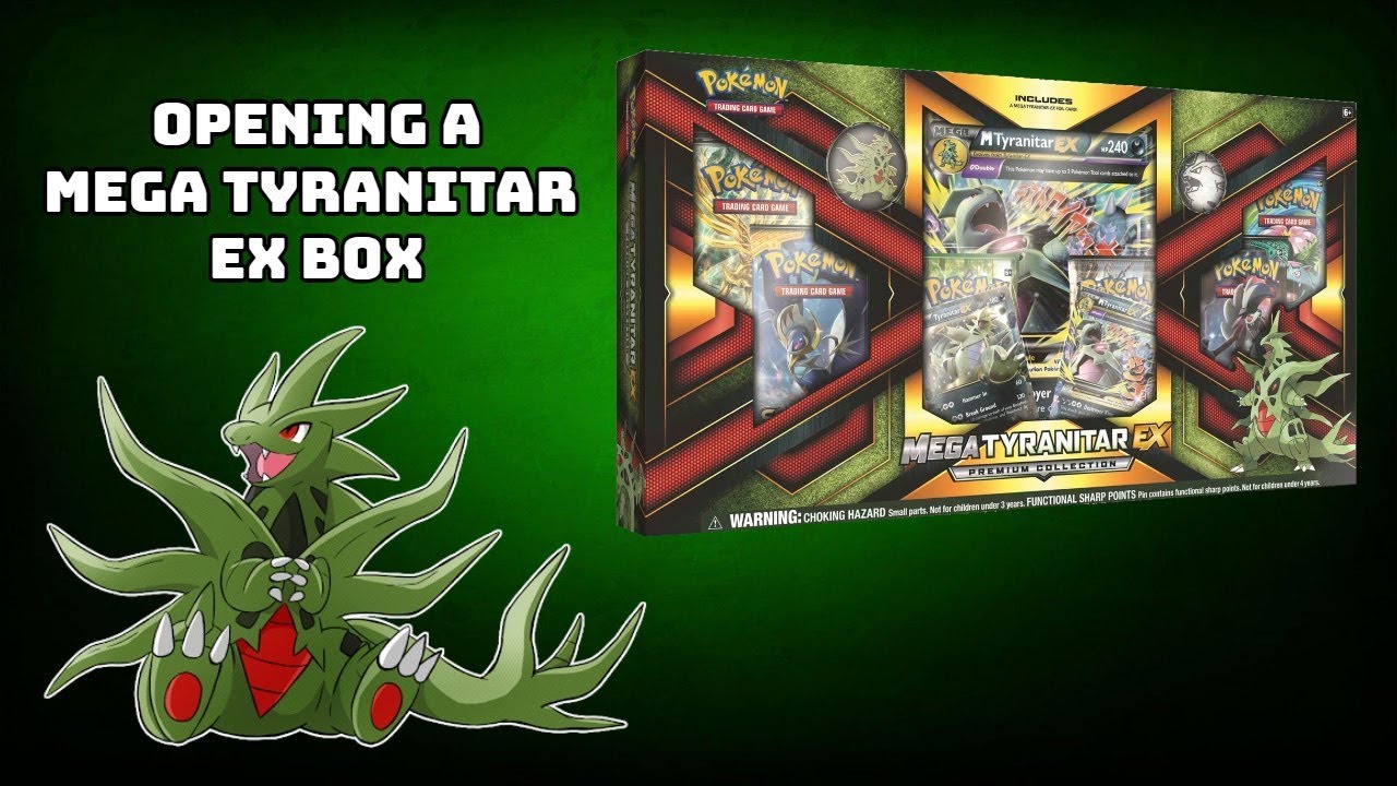 OPENING A MEGA TYRANITAR EX BOX [I COULDN'T RESIST GETTING THIS BOX ...