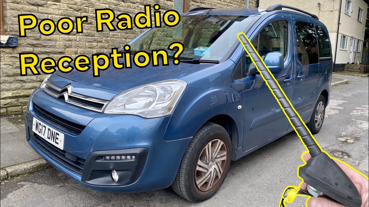 Citroen Berlingo / Peugeot Partner MK2 Roof Aerial Replacement (Poor ...