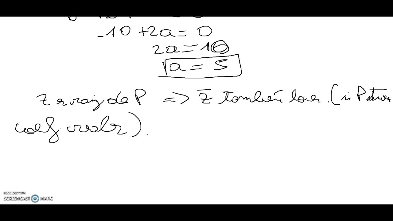 Final de Algebra (27) 2020 2do Cuatrimestre - CBC - Ejercicio 2. - YouTube