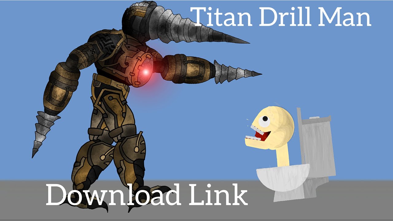 Titan Drill man download, google drive ,dc2 model, - YouTube