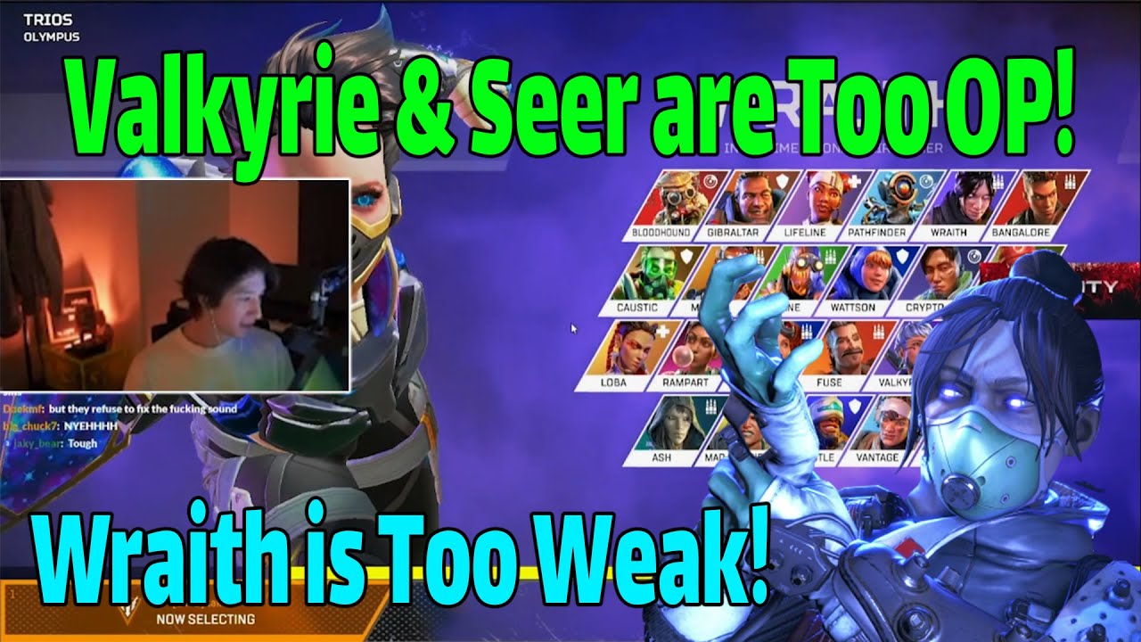 Aceu on Valkyrie & Seer is too OP... (Respawn Destroyed Wraith) - YouTube