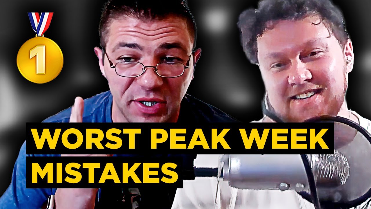 WORST Contest Prep Peak Week Mistakes in BODYBUILDING (feat. Alex Kikel ...