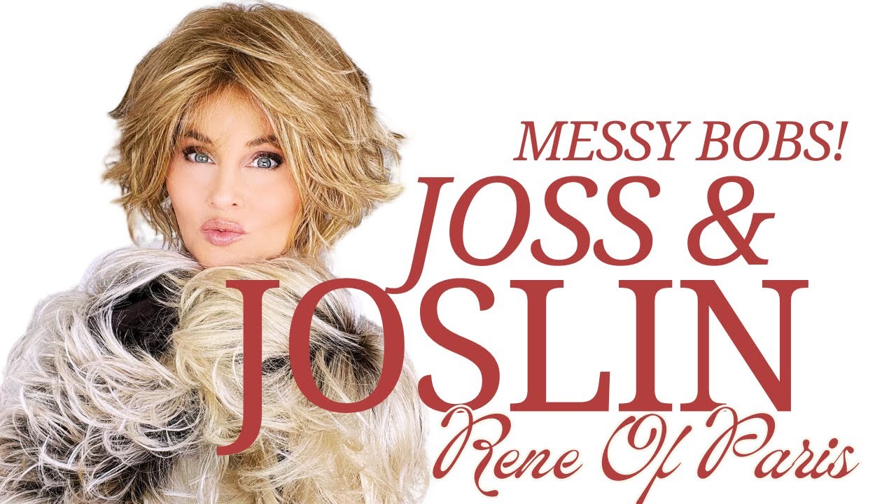 FUN MESSY BOBS! Rene Of Paris JOSS & JOSLIN! | 3 WIGS with SIDE BY SIDE ...