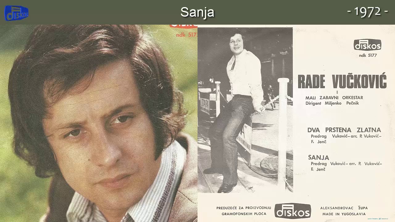 Rade Vuckovic - Sanja - (Audio 1972) - YouTube