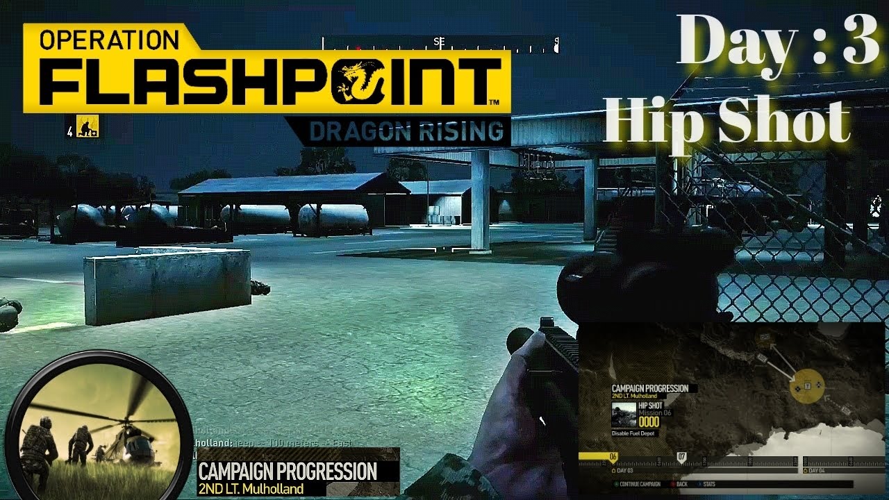 Operation Flashpoint | Dragon Rising (Day : 3) (Mission : 6) - YouTube