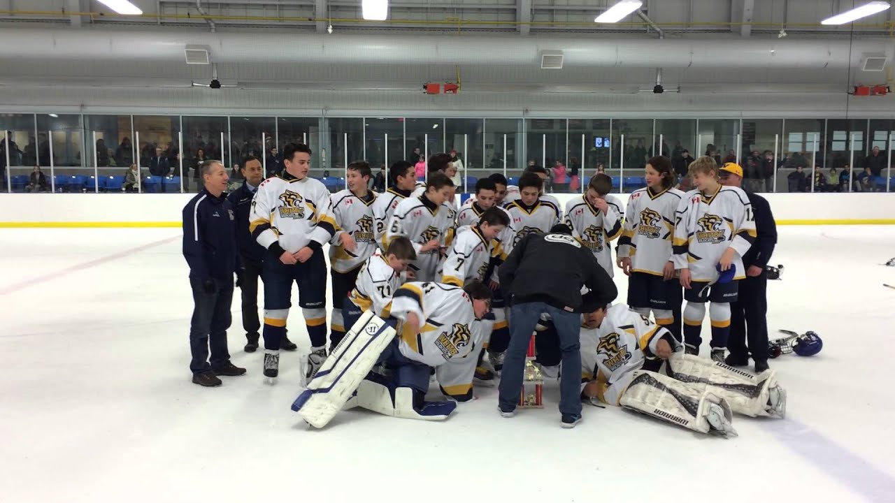 Whitby Wildcats Minor Bantam Champ at Select - YouTube