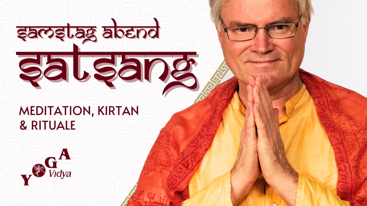 Samstagabendsatsang mit Sukadev - Yoga Vidya Live, 03.01.2026, 20:00 ...