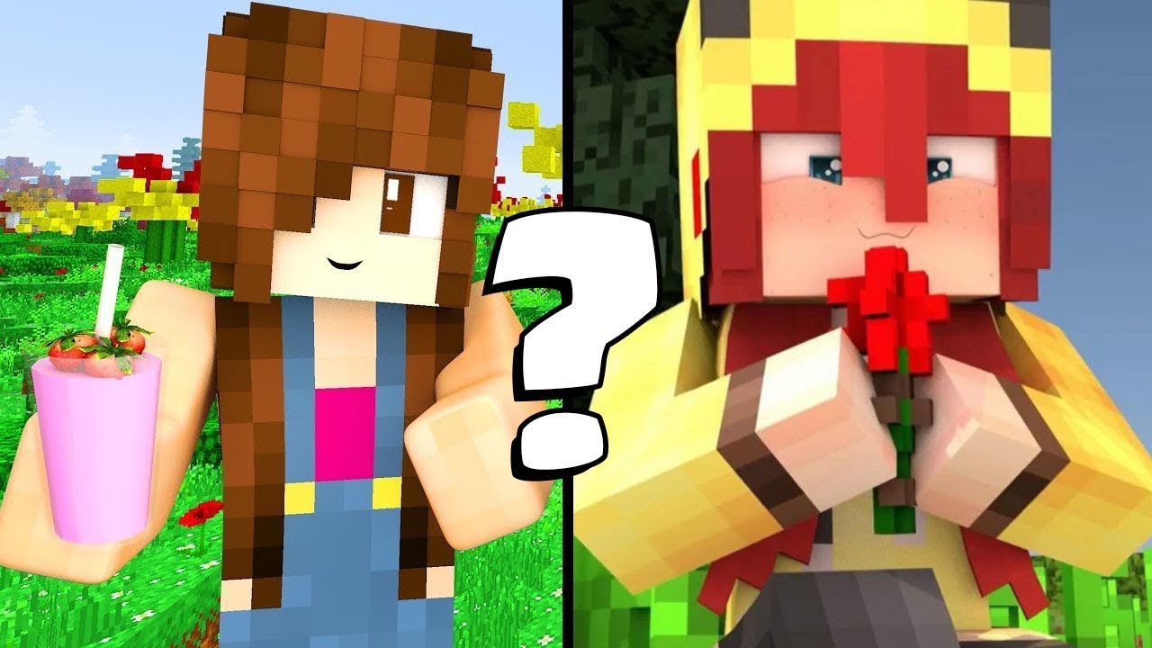 JULIA MINEGIRL ou CHERRY ? - ( Minecraft ) - YouTube