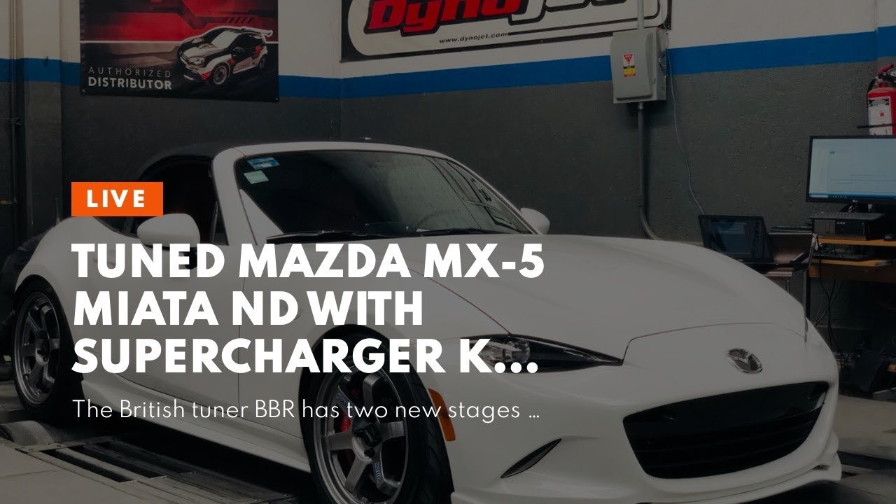 Tuned Mazda MX-5 Miata ND With Supercharger Kit Packs Up To 250 HP ...