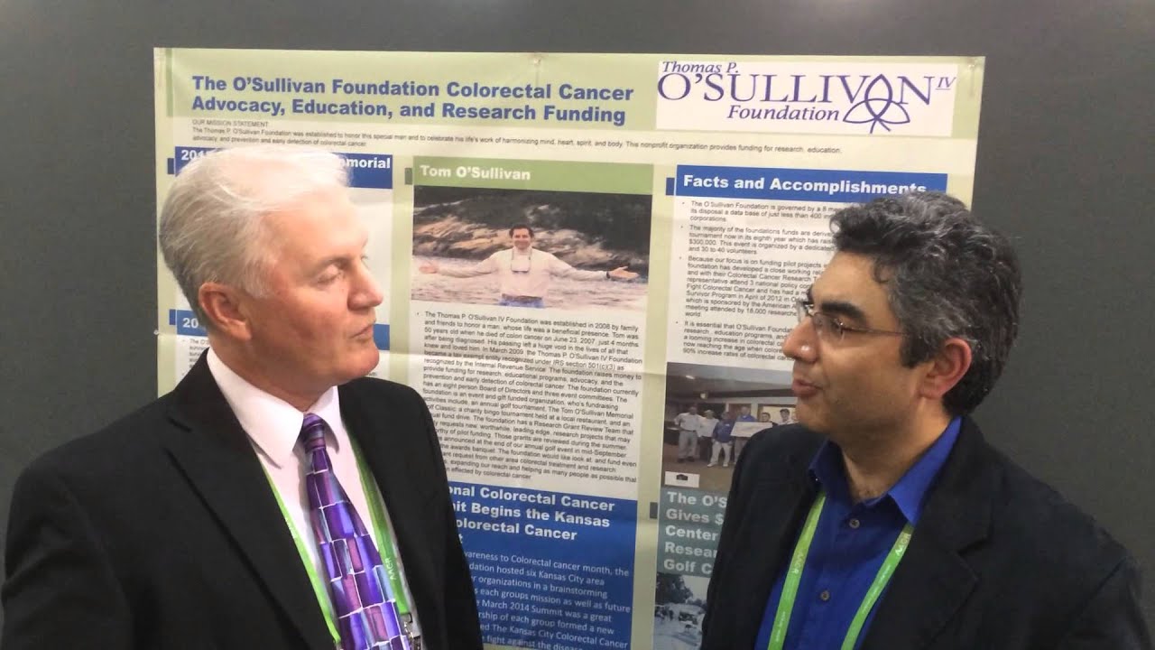 Interview at #AACR15 with Doug Sharp, Colorectal Cancer Advocate - YouTube