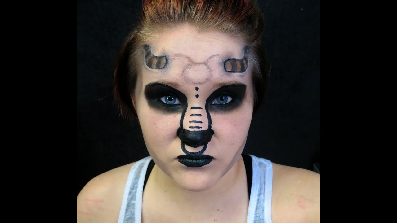 Taurus Costume Makeup Tutorial - YouTube