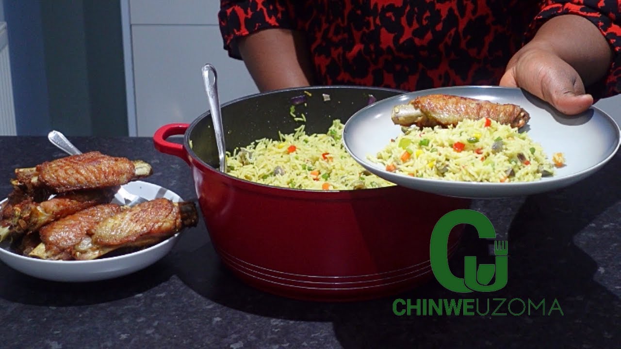 How To Make DELICIOUS Party Fried Rice For The Whole Family - Chinwe ...