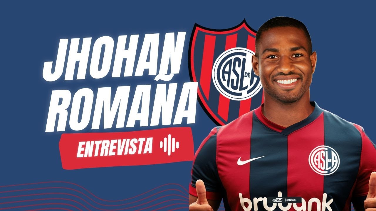 Entrevista | JHOHAN ROMAÑA, Nuevo Jugador de SAN LORENZO DE ALMAGRO 🔵🔴🔵 ...