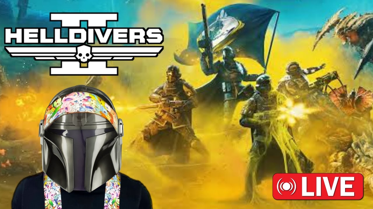 [LIVE] Helldivers 2 | Pop LIVE Stream - YouTube