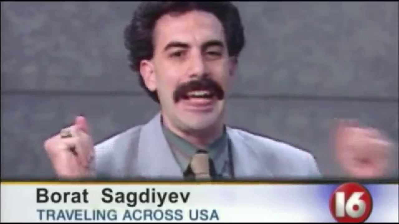 Borat | Im Fern­se­hen | German | HD - YouTube