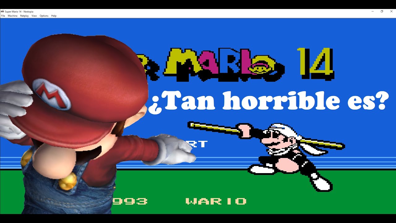 Jugando al Super Mario 14 (NES) | Probando los peores ROM Hacks ...