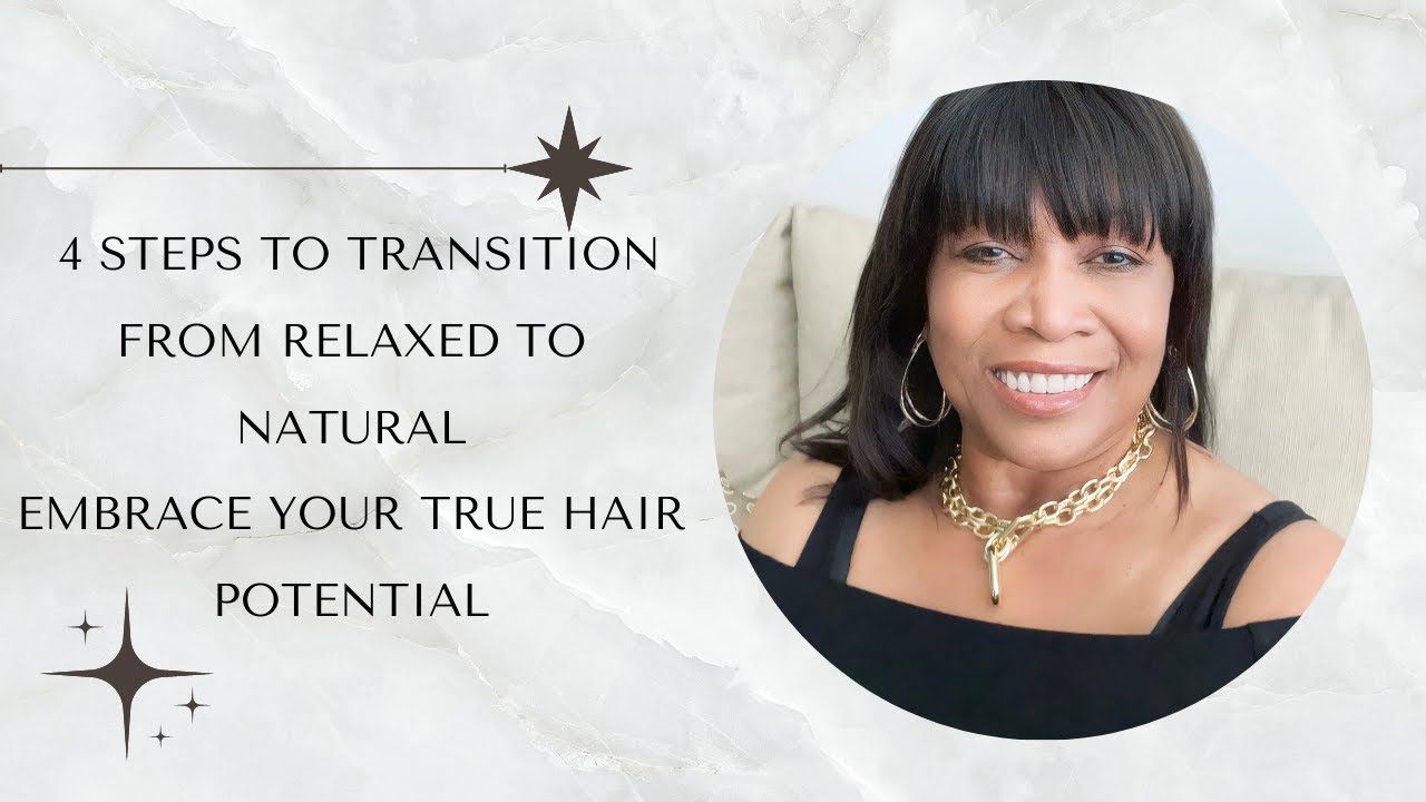 4 Steps to Transitioning from Relaxed to Natural Hair #hair # ...