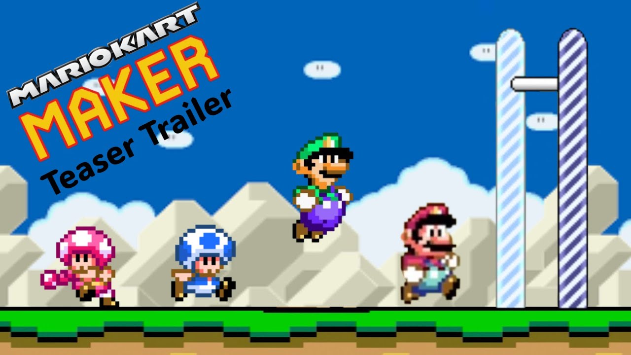 Mario Kart Maker: Teaser Trailer - YouTube