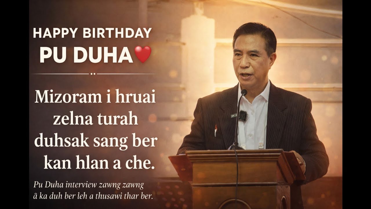 Chief Minister Piancham pualin, An interview na ka duh ber leh a ...