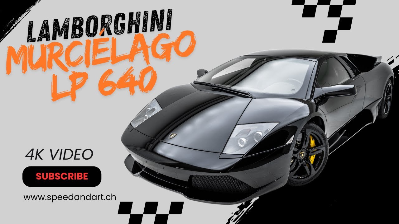Lamborghini Murciélago LP640 - Interior, Exterior & Details - YouTube