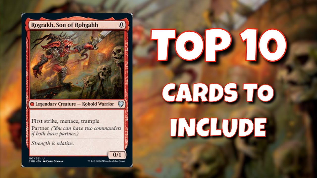 Rograkh, Son of Rohgahh COMMANDER - Top 10 cards!! - YouTube