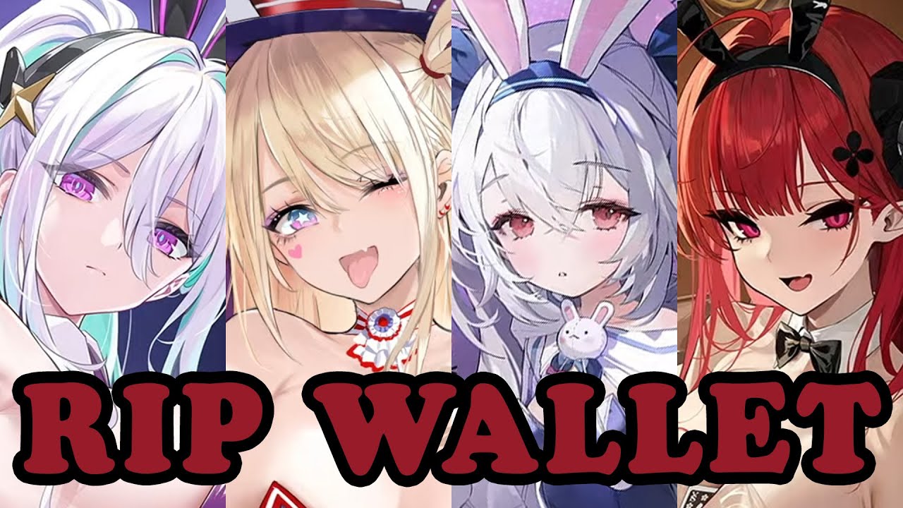 A Beautiful Update | x2 UR Shipgirls?! - Rip Wallet BunnyGirl Edition | Azur Lane - YouTube