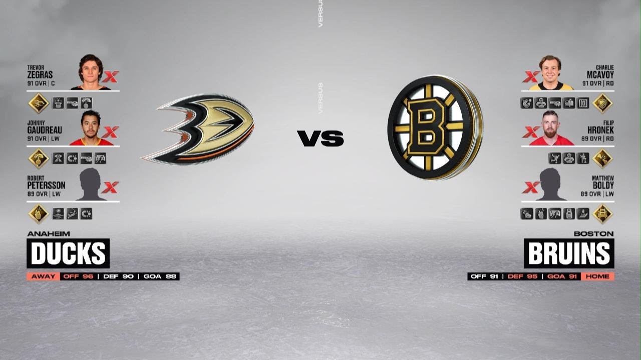NHL 23_Franchise mode/Boston Bruins / Stanley Cup play Offs finals ...