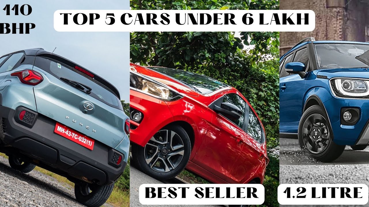Top 5 Best Cars Under 6 Lac Rupees 🙄 In India in Dec 2022? India ki ...