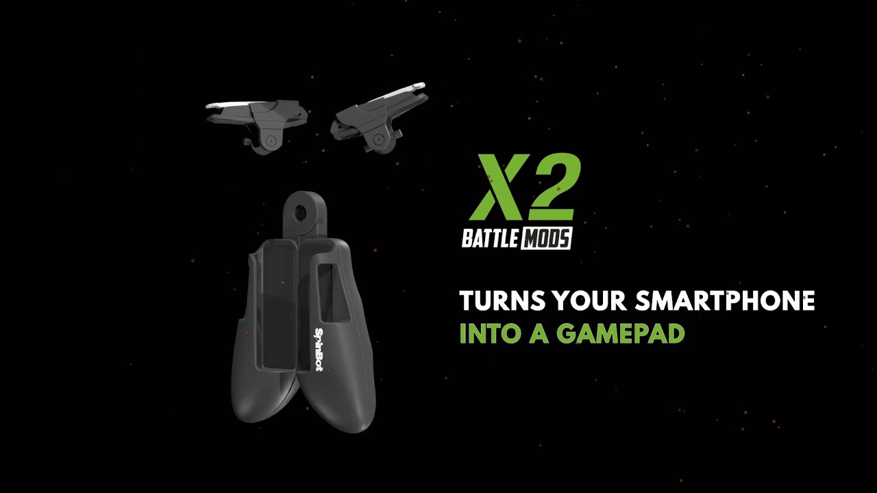 SpinBot BattleMods X2 Gaming Grip and Triggers Combo for Four Finger ...