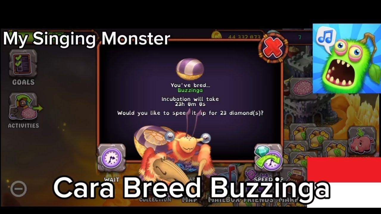 Cara Breed Buzzinga My Singing Monster [Indonesia] - YouTube