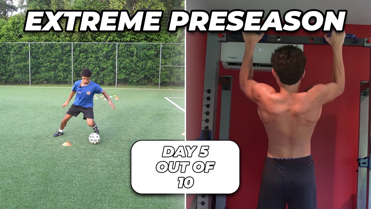 Pre Season DAY 5 : Gym Workout and Field Session - YouTube