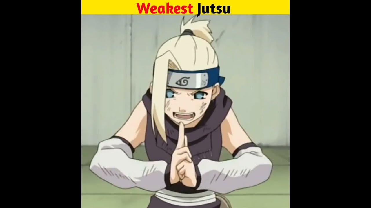 Weakest And Worst Jutsu Of Naruto || #shorts #naruto #mcu - YouTube