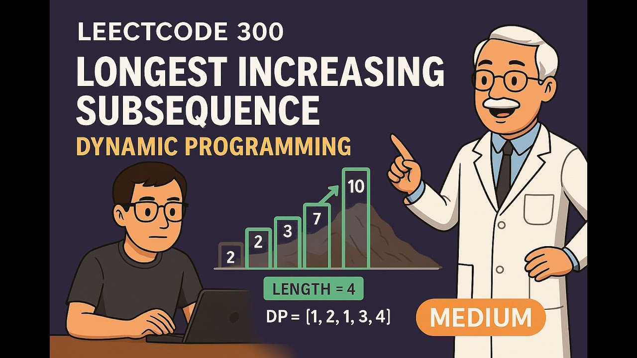 HOW - LeetCode 300 | Longest Increasing Subsequence [medium] - YouTube