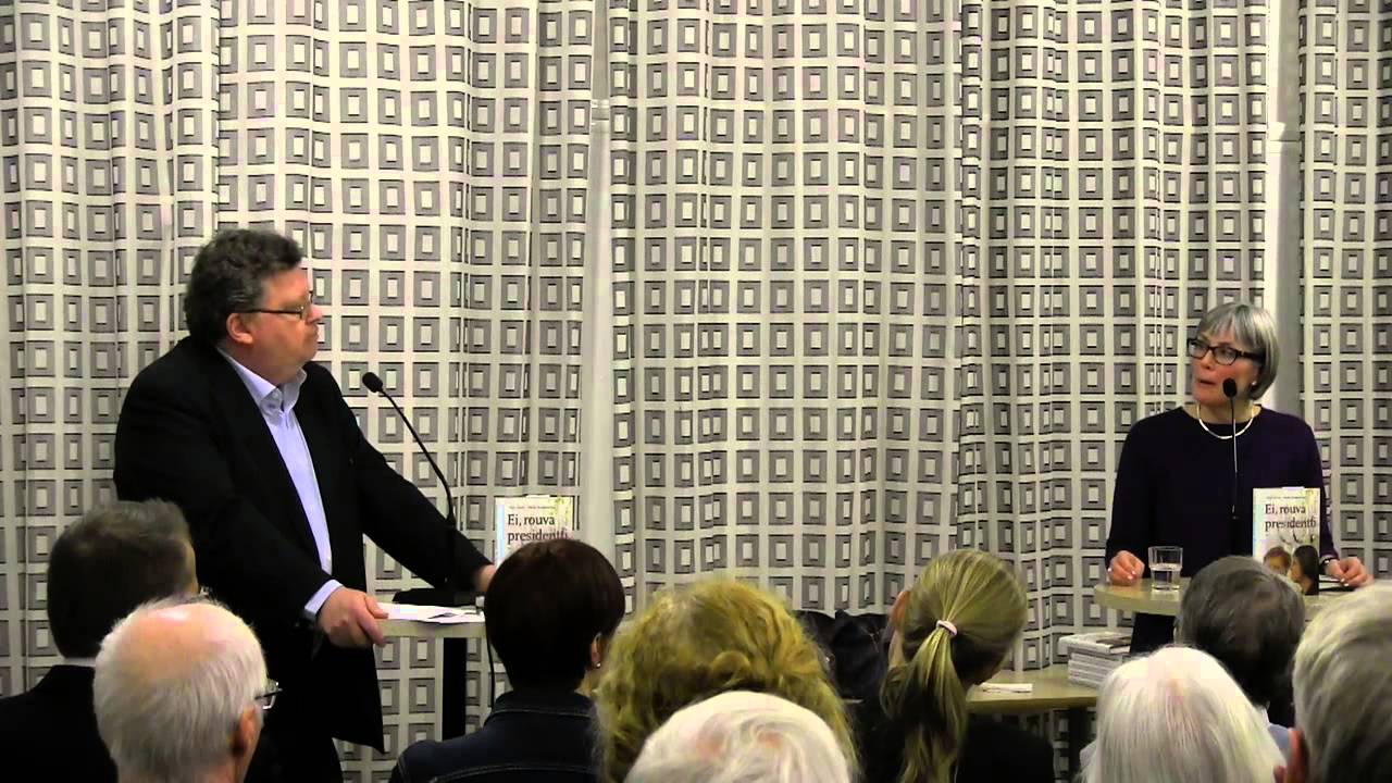 Maria Romantschuk om sin bok Ei rouva presidentti - YouTube