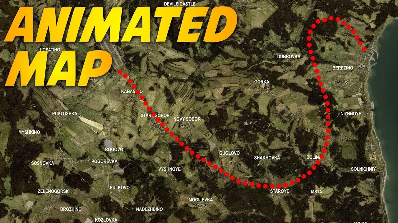 Dayz How to open up the map On {Pc Xbox And Ps4} - YouTube