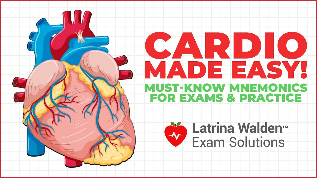 Cardiovascular Mnemonics: Easy Memory Tricks for Nurses, Medical ...