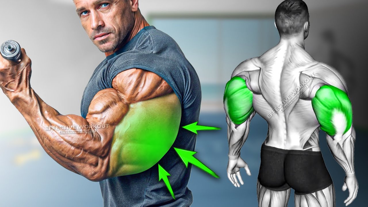 Build Big Triceps Grow Fast (5 Effective Exercises) - YouTube