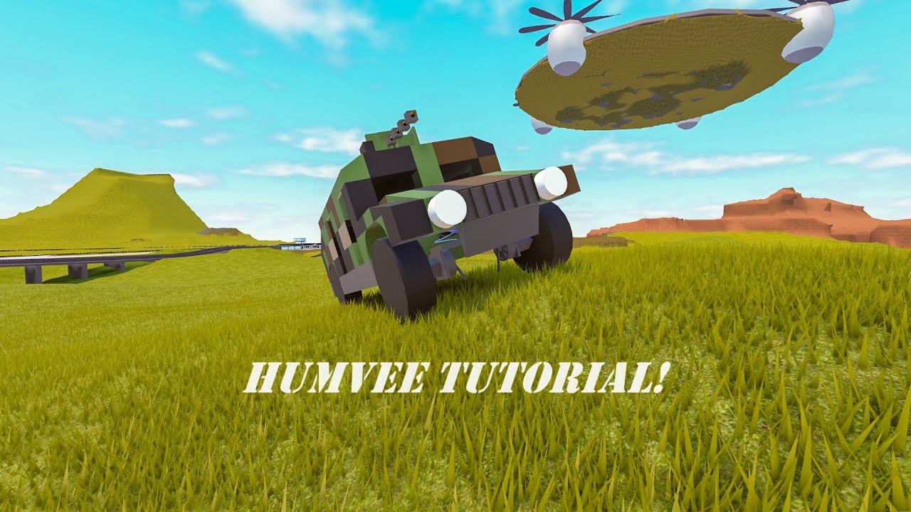 How to build a Humvee in Roblox Plane Crazy! - YouTube