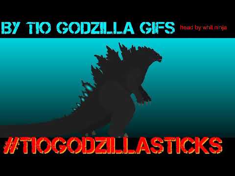 Godzilla by tio Godzilla gifs #tiogodzillasticks