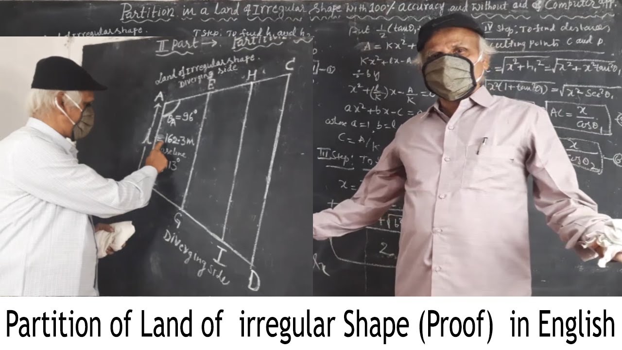 How to make Partition in Land of irregular Shape (Proof-new formulae ...