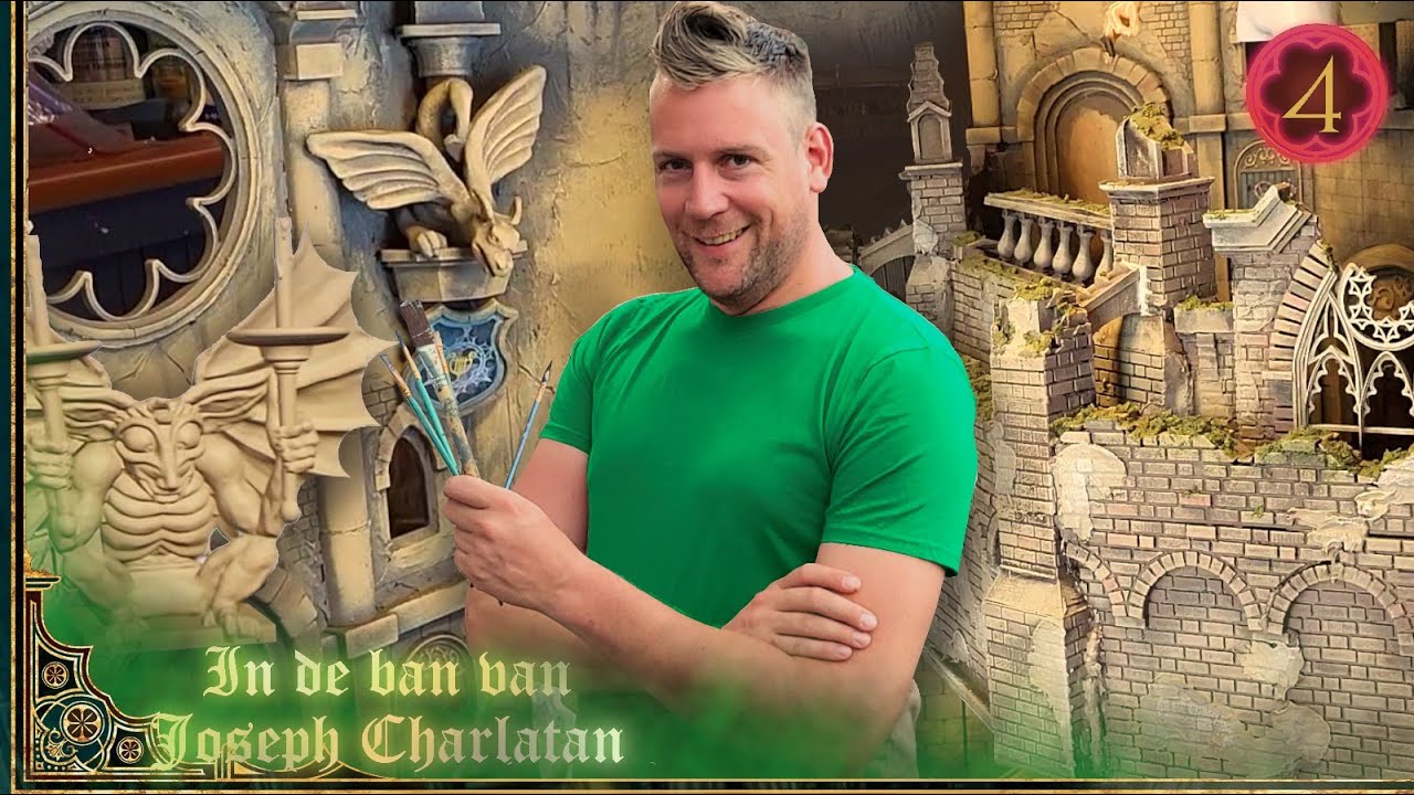 Bouwen Danse Macabre Joseph Charlatan Deel 4 Efteling EMIEL SCHAAP ...